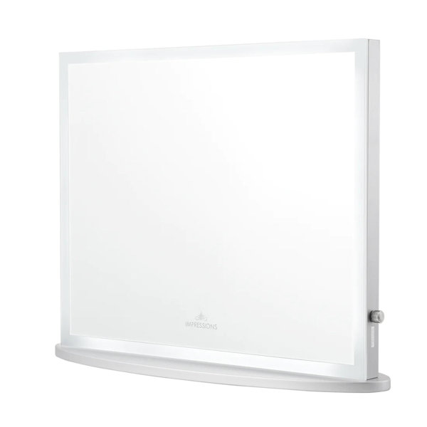 IMPRESSIONS VANITY · COMPANY Duchess Plus Hollywood Dimmable LED Makeup Mirror, Tabletop Mirrors ...